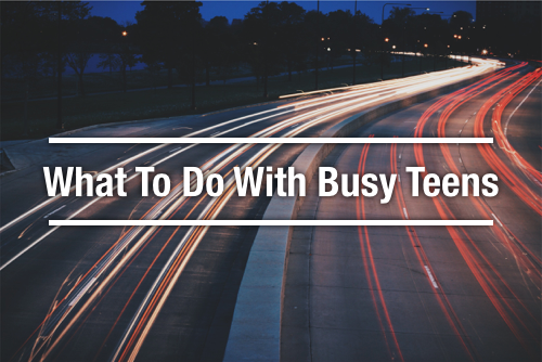 TLH008: What to do with busy teens - The Longer Haul